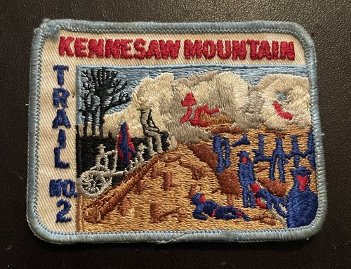 Kennesaw Mountain Trail Number 2 Patch Boy Scout Hiking Badge Georgia ...