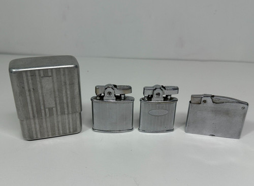 VINTAGE 2 Ronson USA, 1 Mastercraft Japan Cigarette Holder & Lighters ...
