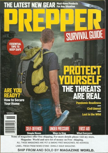 PREPPER SURVIVAL GUIDE MAGAZINE, PROTECT YOURSELF * ISSUE, 2020 | eBay