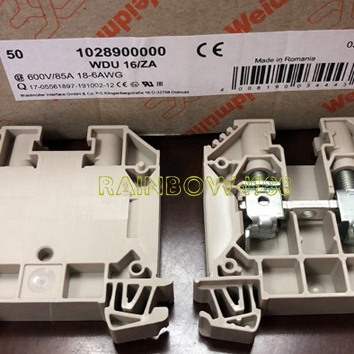 50PC/BOX FOR Weidmuller WDU16/ZA Terminal 1028900000 | eBay