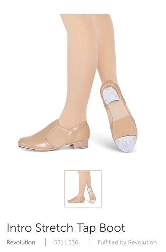 Dark Tan Tap Shoes Girls Size 3 | eBay