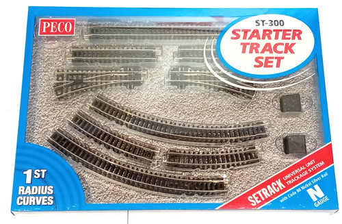 Peco ST-300 N-Gauge 1st Radius Starter Track Set. New. | eBay UK