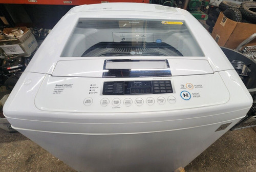 LG Washing Machine WT1101CW 4.1 cu. ft. Large Capacity Top Load Washer ...