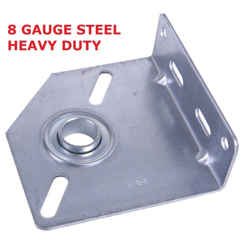 Garage Door Spring Anchor Bracket 3 3/8″ Shaft Offset 8 gauge w ...