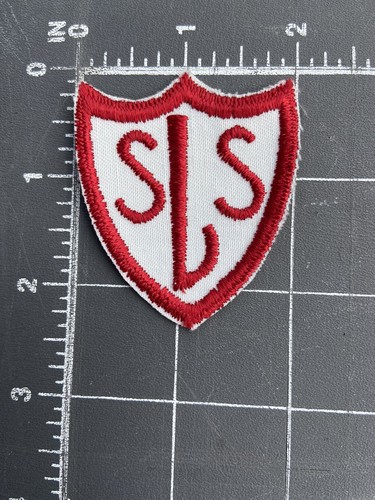 Vintage SLS Shield Crest Patch Saint Lukes Seton LaSalle Catholic ...