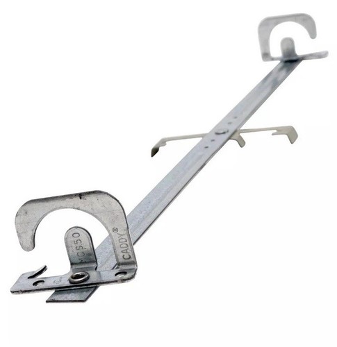BOX OF 25 CADDY MCS50B18 STEEL CABLE SUPPORT SPACER HANGER BRCKT, ROD ...