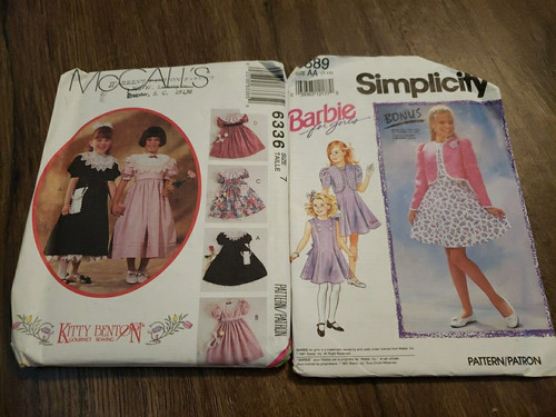 McCalls Pattern 4508 Kitty Benton Girl's Smocking Dress Size 7 ...