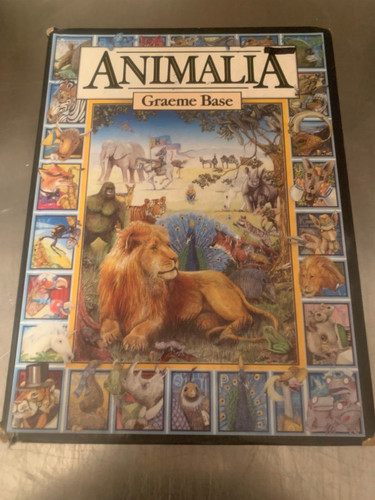 Animalia by Graeme Base 1987 Hardcover Children's Book ABCs Illustrated ...