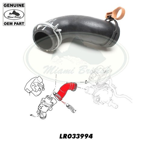 OEM LR033994 - WATER OUTLET TUBE x RANGE/RR SPORT & VELAR/LR4 ...
