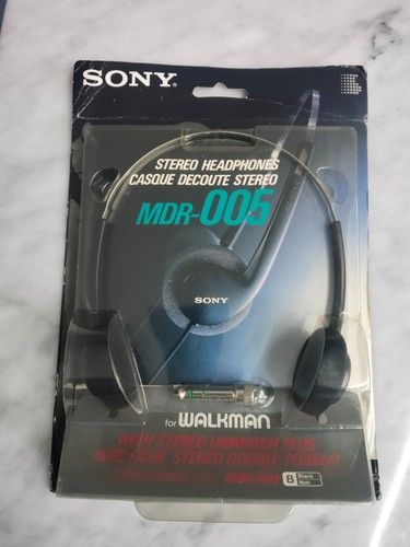 Sony Stereo Headphones MDR-005 for walkman Vintage | eBay