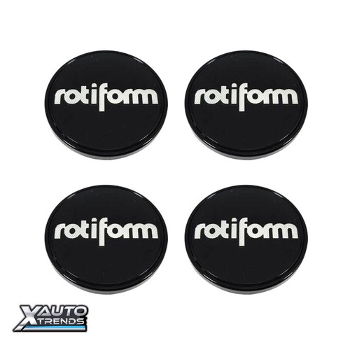4 x Rotiform Wheel Center Cap Chrome Logo FOR 1005-43GB 1005-44GBS | eBay