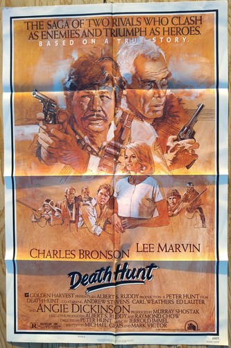 Death Hunt Charles Bronson Original 1 Sheet Movie Poster | eBay