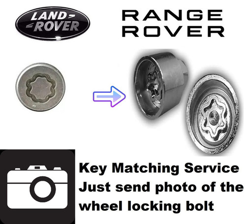 Range Rover Master Locking Wheel Nut Key Bolt Matching Service Sport ...