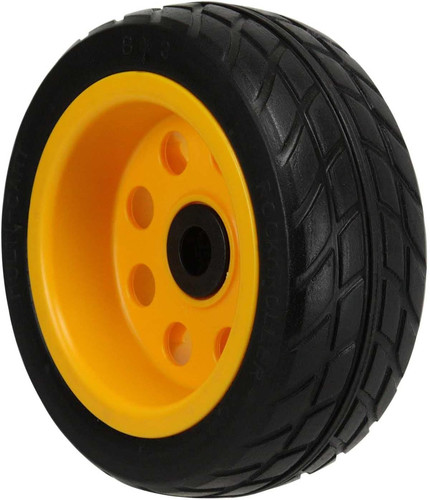 Ground Glider Rear 2-Pack, 8" X 3" No-Flat R-Trac Pair of Wheels for R6 ...