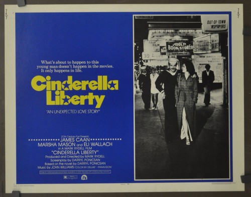 CINDERELLA LIBERTY 1973 ORIGINAL 22X28 MOVIE POSTER JAMES CAAN MARSHA ...