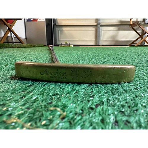 Acushnet Bulls Eye Offset Gold Blade Putter 35.5'' | eBay