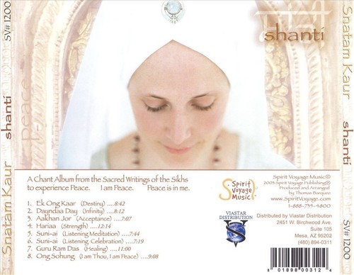 SNATAM KAUR SHANTI NEW CD 801898003124| eBay