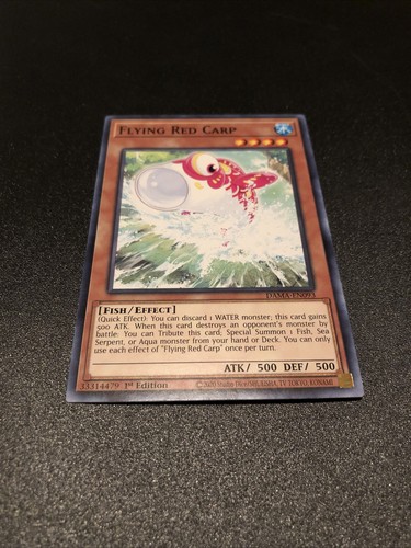 Yu-Gi-Oh! DAMA-EN093 Flying Red Carp 1st Edition | eBay