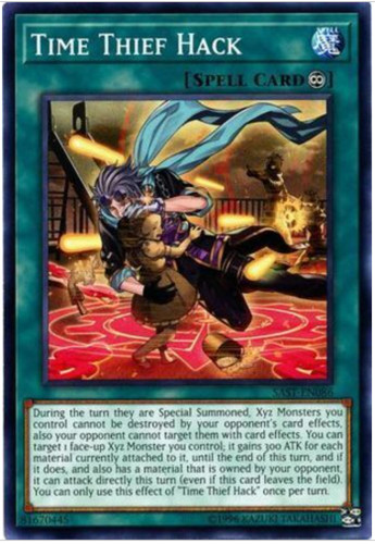 Yu-Gi-Oh! - x3 Time Thief Hack - SAST-EN086 - Common - Unlimited - NM/M ...
