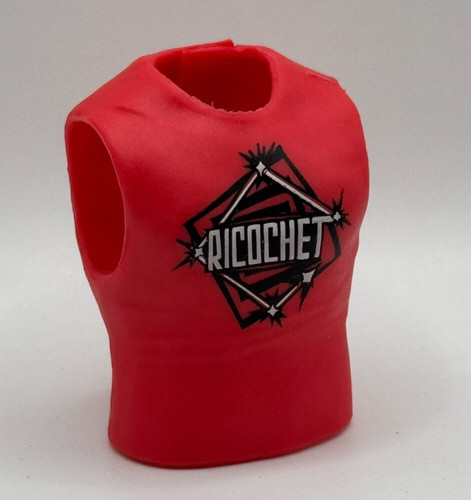 WWE Ricochet Red Shirt Accessory Mattel Figure Clothes 1/12 H5 | eBay