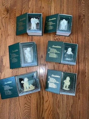 Lot of 6 Snow Babies - with boxes | eBay
