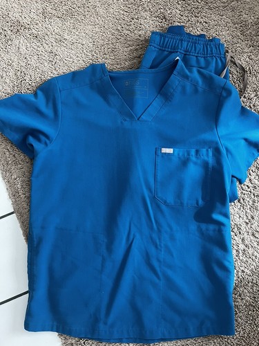 Figs men’s Alps blue scrub set (M) | eBay