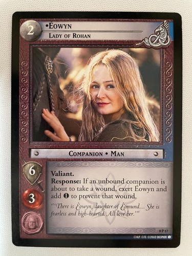 LOTR TCG - Eowyn - Lady of Rohan 0P17 - Promo | eBay