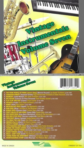 VINTAGE INSTRUMENTALS V.7-EDDY/WRAY/EPPS/BLACK+20-IMPORT CD LONG OOP | eBay