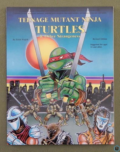 Teenage Mutant Ninja Turtles Other Strangeness RPG (Revised Edition ...