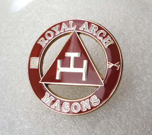 Royal Arch Masons Triple Tau Enamel pin badge Mark Templar | eBay