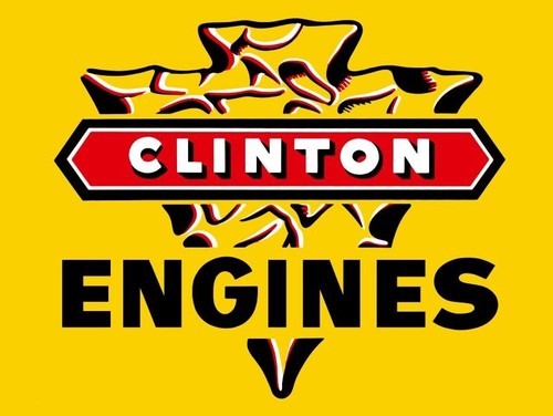 Clinton Small Engines NEW Steel Sign: 12 x 16" Made in USA. Free ...