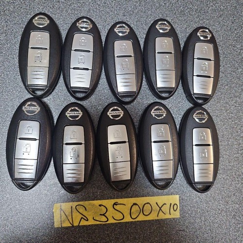 Nissan Keyless Entry Remote Control Set of 10 Used OEM Key Fobs | eBay