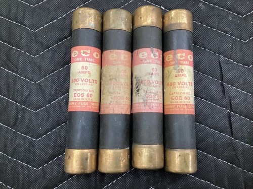 Eco EOS 60 Amp Fuses Lot Of 4 Tested Used | eBay