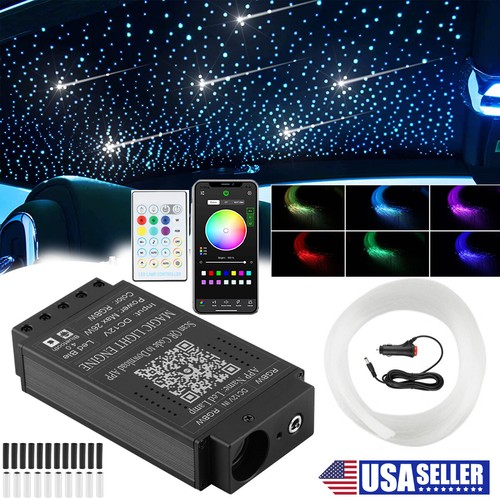 Car Home Headliner Shooting Star Light kit Twinkle Ceiling Fiber Optic ...