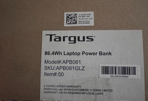 TARGUS APB081 HKMG9 86.4Wh Laptop Power Bank LOT OF 18 | eBay