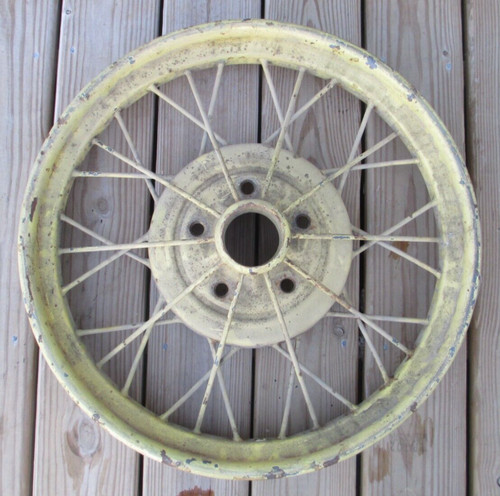 1928 1929 Model A Ford 21" inch WIRE SPOKE WHEEL Original 5 lug BKPR | eBay