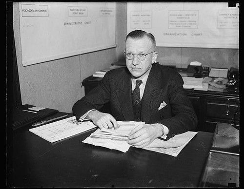 Photo:coordinator of the Medical Services Bureau, Rose Garrett | eBay