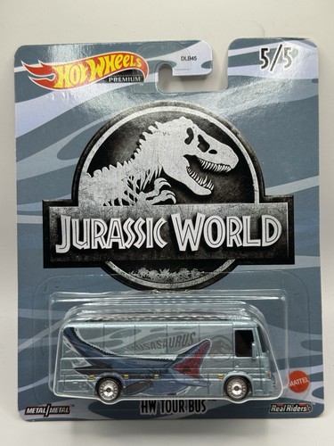 Hot Wheels Premium Jurassic World HW Tour Bus - 1:64 Diecast Car | eBay