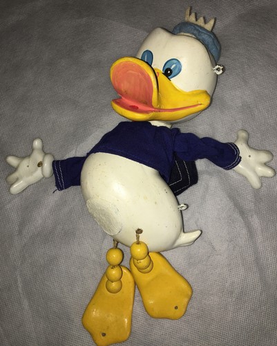 Vintage 1960s PELHAM wooden Puppet Disney’s DONALD DUCK-No cross bar ...