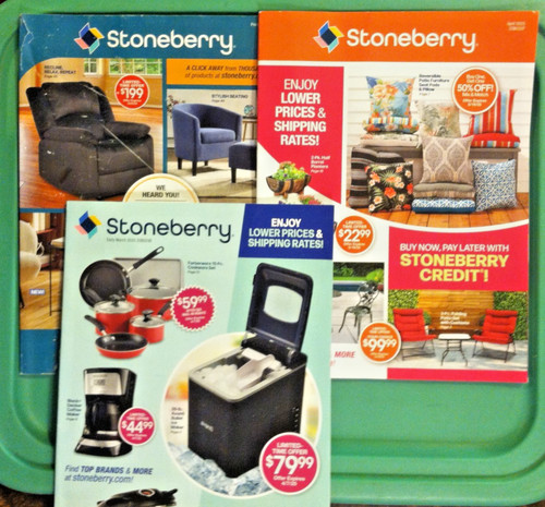 3x 🔥STONEBERRY🔥 2024-2025 Catalogs Gift Ideas Cook Home Kitchen Bedroom ...