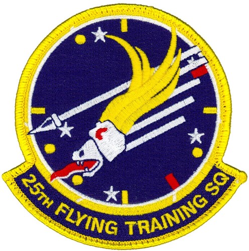 USAF 25th FLYING TRAINING SQUADRON PATCH | eBay