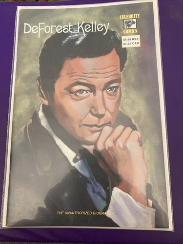 DeForest Kelley #1 - Unauthorized Biography [Celebrity Comics1992] | eBay