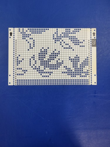 2b Passap Deco Punch card For Knitting Machine FREE SHIPPING!!! | eBay