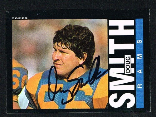 Doug Smith #87 signed autograph auto 1985 Topps Football Trading Card ...
