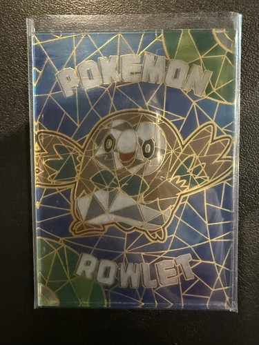 Pokémon Chinese Elf Eif Origin Collection Rowlett Stained Glass Card ...