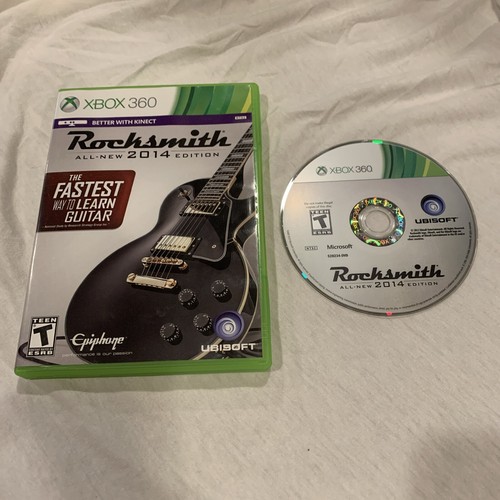 Rocksmith 2014 Edition (Microsoft Xbox 360, 2013) Complete TESTED CIB ...