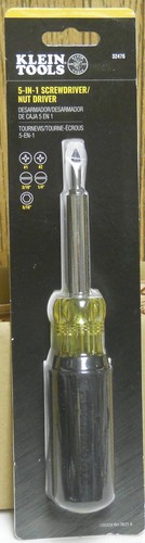 Klein Tools 32476 Screwdriver/Nut Driver 5-In-1 92644324765| eBay