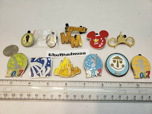Lot of Twelve (12) Walt Disney Parks Pins Small World China Autopia ...