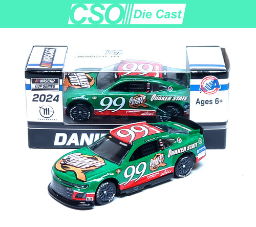 Daniel Suarez 2024 Quaker State Darlington Throwback 1/64 Die Cast IN ...