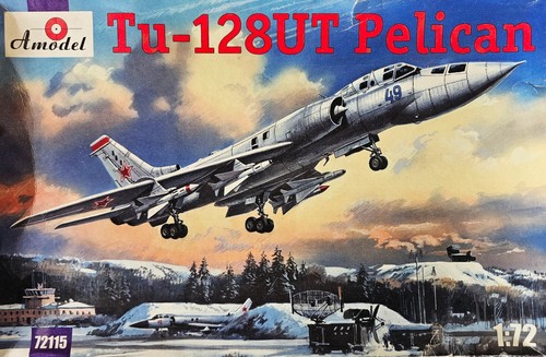 1/72 Tupolev Tu-128UT Pelican Soviet long-range fighter Amodel Plastic ...